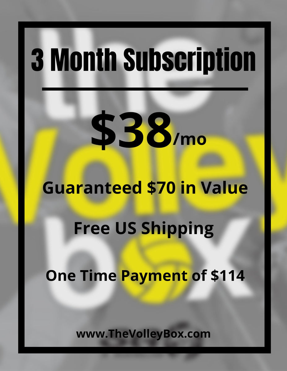 3 Month Subscription Box – SR1 Volleyball